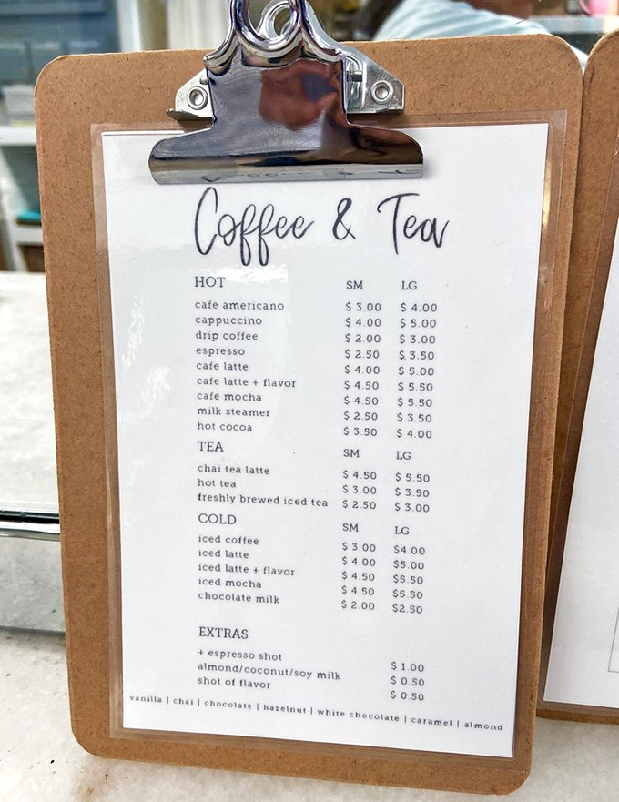 Coffee and tea options that would make even the pickiest café connoisseur nod with approval.