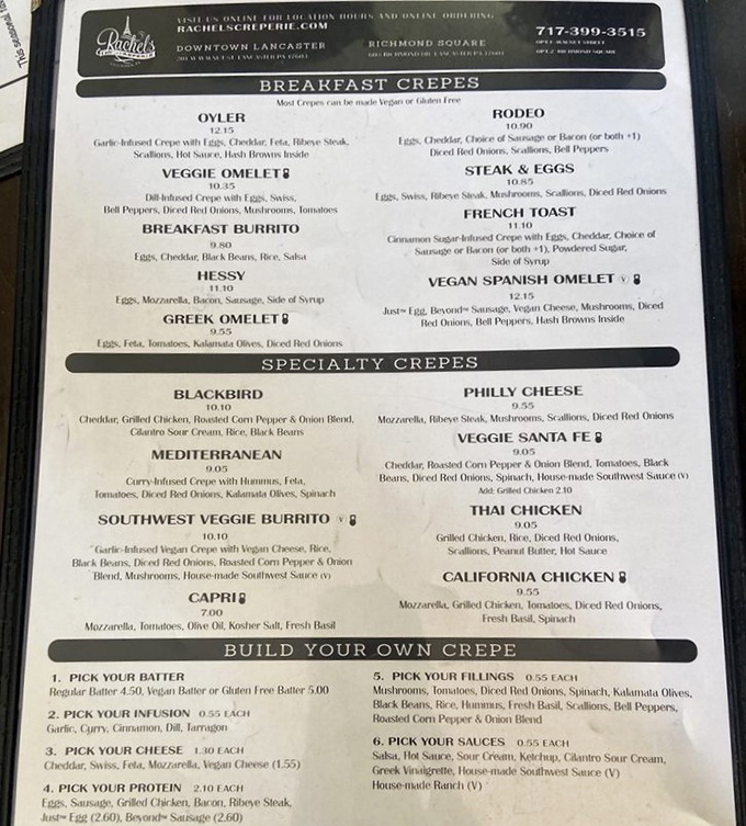 A menu that reads like a love letter to both French tradition and American creativity – decisions, delicious decisions everywhere.