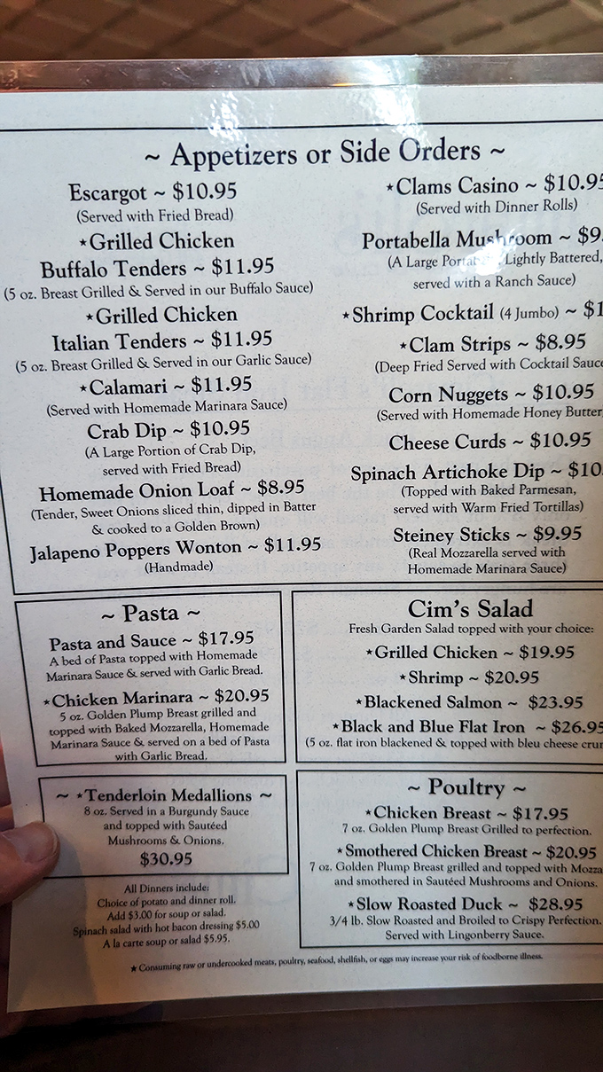 This menu isn't just a list of options—it's a roadmap to happiness. Each item represents a delicious detour worth taking.