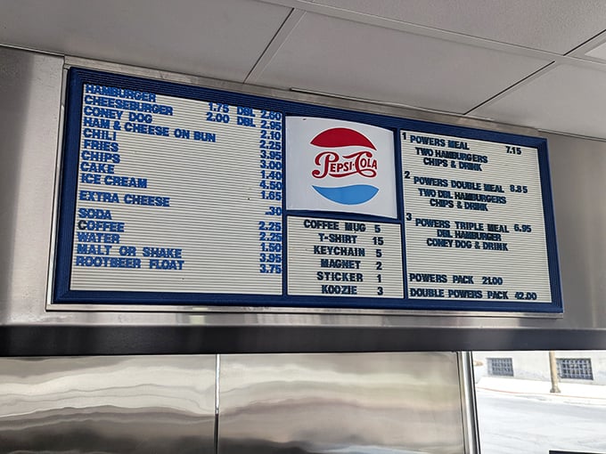 The gloriously straightforward menu board – no fancy fonts, no pretentious descriptions, just honest food at honest prices – is a refreshing antidote to modern menu complexity.