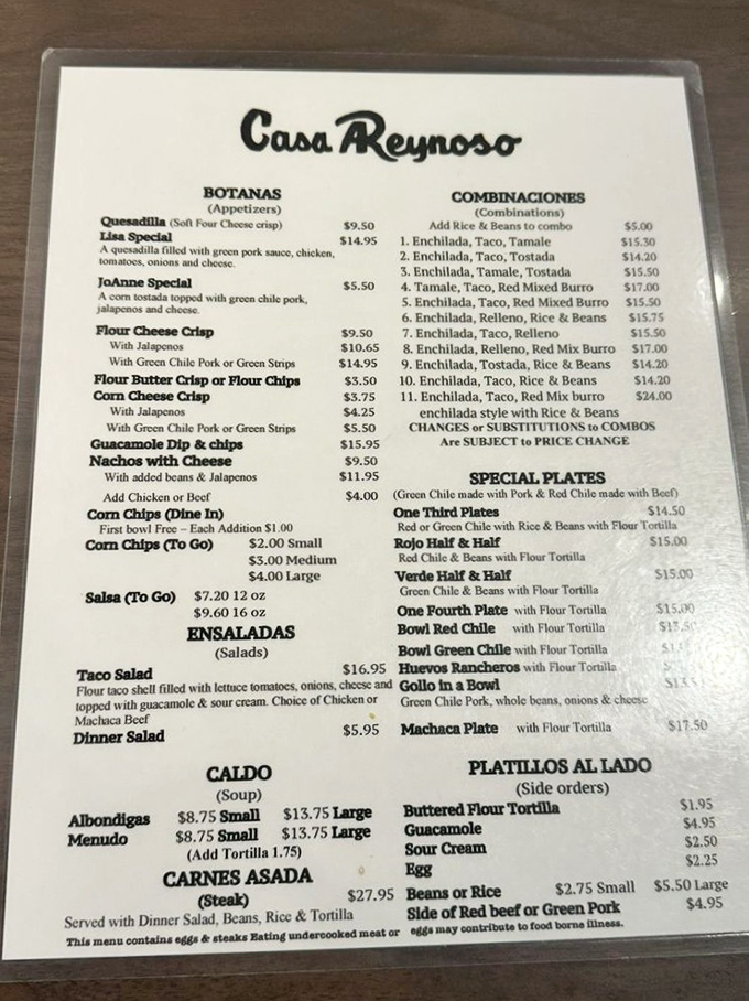 A menu that proves simplicity and quality go hand in hand like chips and salsa.