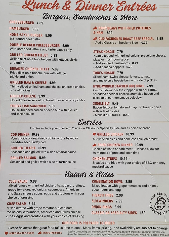 The menu reads like a love letter to American classics. No foam, no deconstruction, just honest food that satisfies the soul.