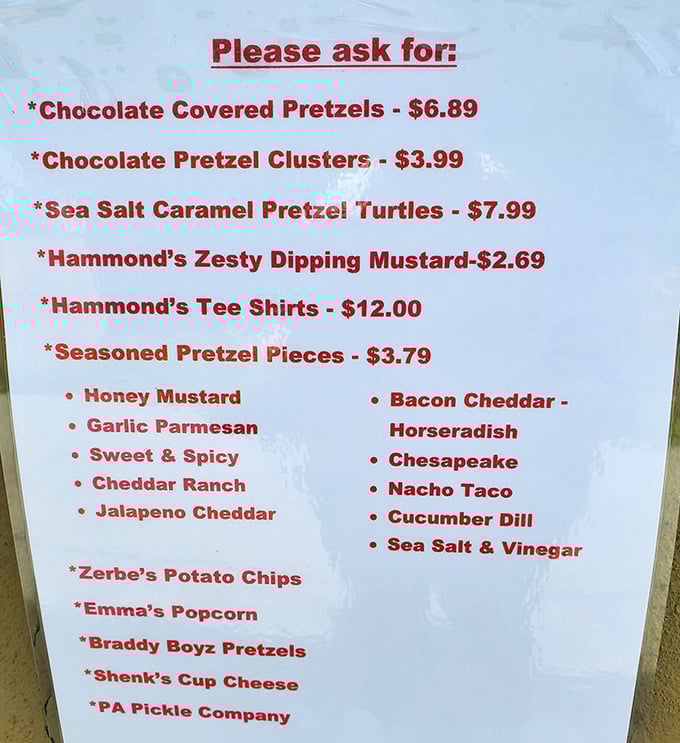 A menu that knows its strengths and doesn't overcomplicate things. Like a great character actor, Hammond's sticks to what it does best.