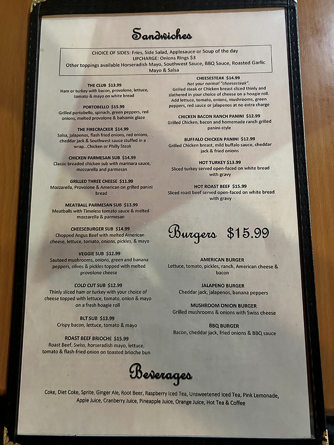 The menu reads like a love letter to comfort food, with wings taking the starring role.