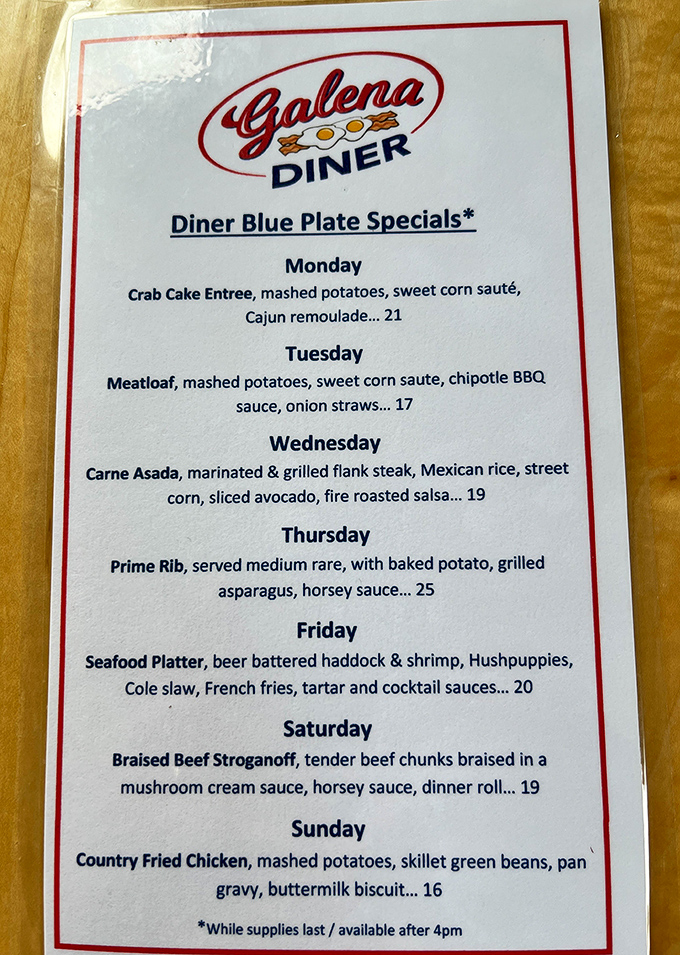 Daily specials that read like love letters to comfort food, each dish crafted to satisfy souls.