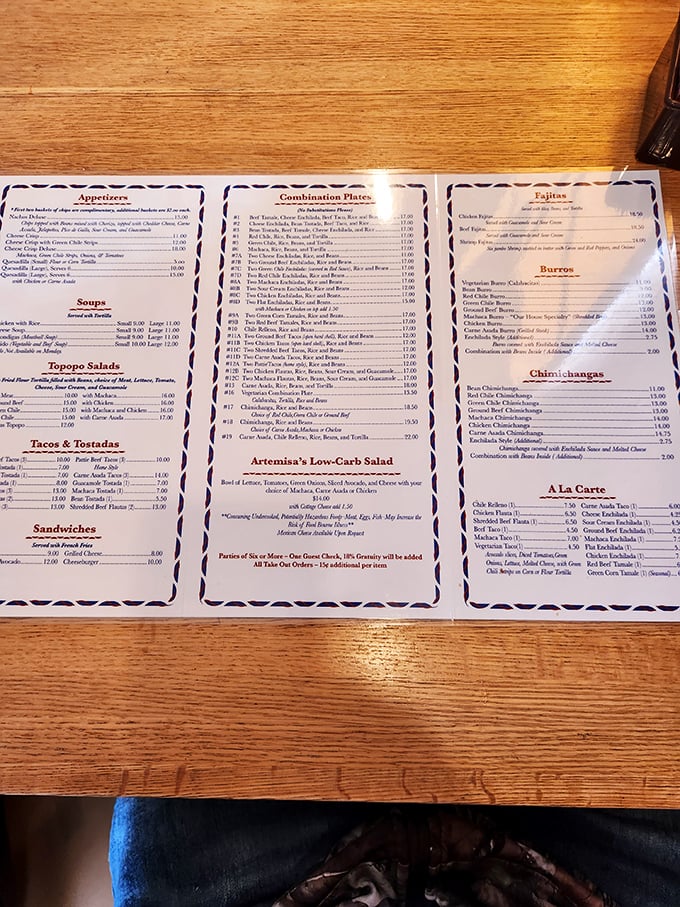 This menu reads like a love letter to traditional Mexican cooking done right.