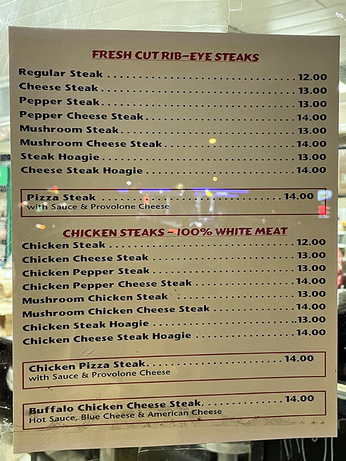 A menu board of dreams. Like a greatest hits album where every track is a chart-topper and decisions become deliciously difficult.
