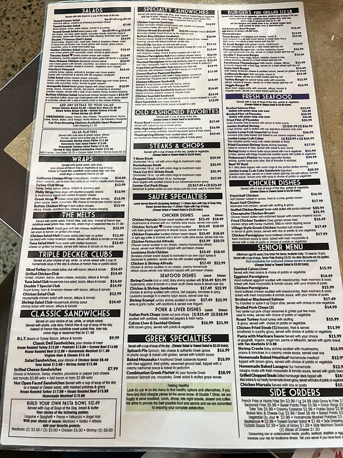 The menu at Double T isn't just extensive—it's practically a novella with a delicious plot twist on every page. Decision paralysis never tasted so good.