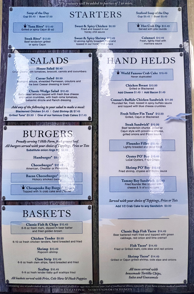 The menu reads like a love letter to the sea – each item a potential new obsession waiting to be discovered.