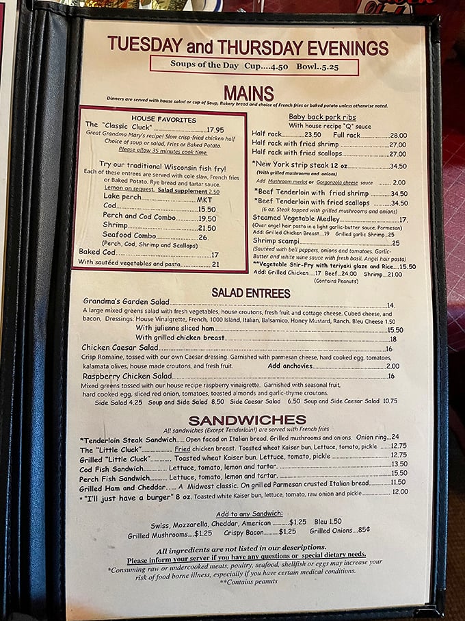 When menus become treasure maps, you know you've discovered something truly special here.