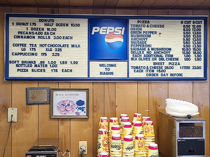 No fancy fonts or Instagram-worthy design here - just honest prices for honest food that delivers.
