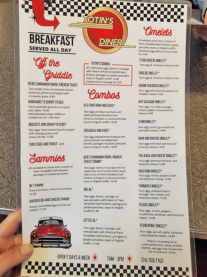 When a menu makes you this excited about breakfast decisions, you know you've found something truly special.