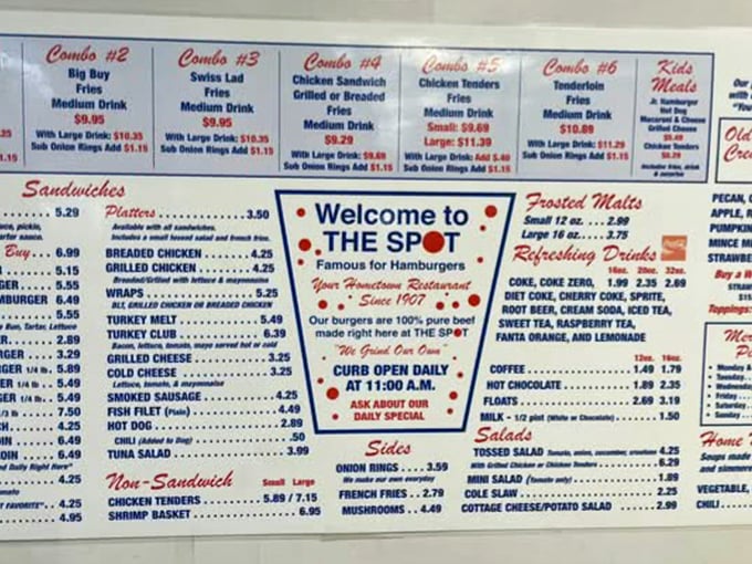 This menu isn't trying to be trendy or complicated—it's the culinary equivalent of a firm handshake from someone who knows exactly who they are.