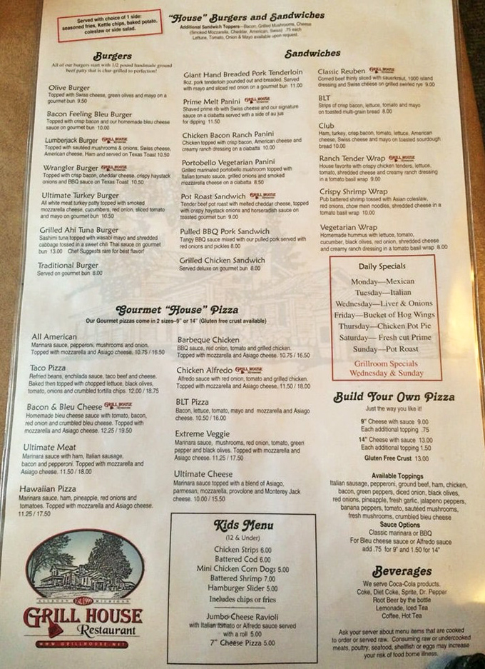 A menu that reads like a love letter to comfort food classics. The daily specials alone are worth planning your week around.