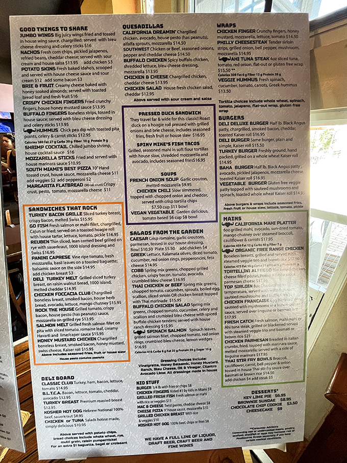 The menu reads like a love letter to breakfast and lunch classics, with enough options to require multiple visits for proper research.