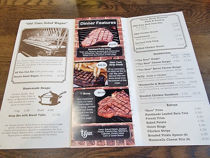 The menu reads like a love letter to comfort food, with prices that won't make your wallet weep.