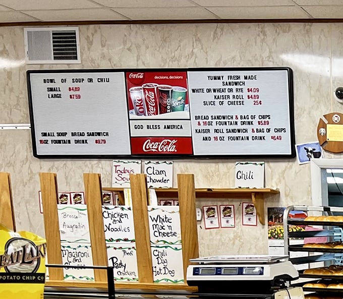 Simple menus tell the best stories - fresh sandwiches, hearty soups, and comfort food classics.