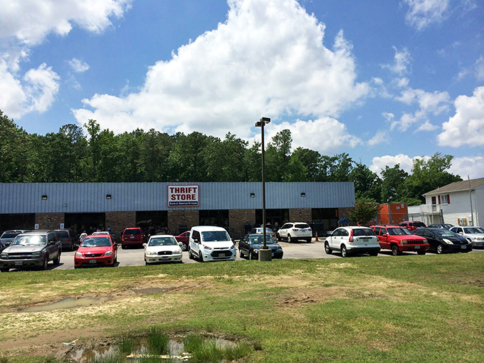 On busy days, the parking lot resembles a convention of savvy shoppers—all in on Virginia's best-kept secondhand secret.