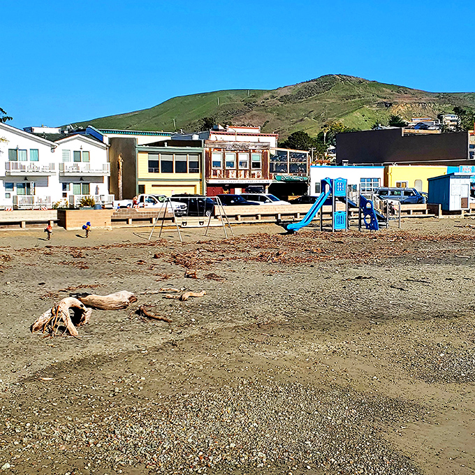 Beachfront playgrounds where kids build sandcastles while parents build memories—the ultimate multi-tasking vacation spot.
