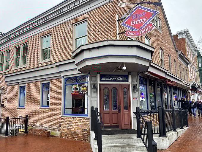 Corner establishments like this brick beauty prove that good things come in historically significant, perfectly preserved packages.