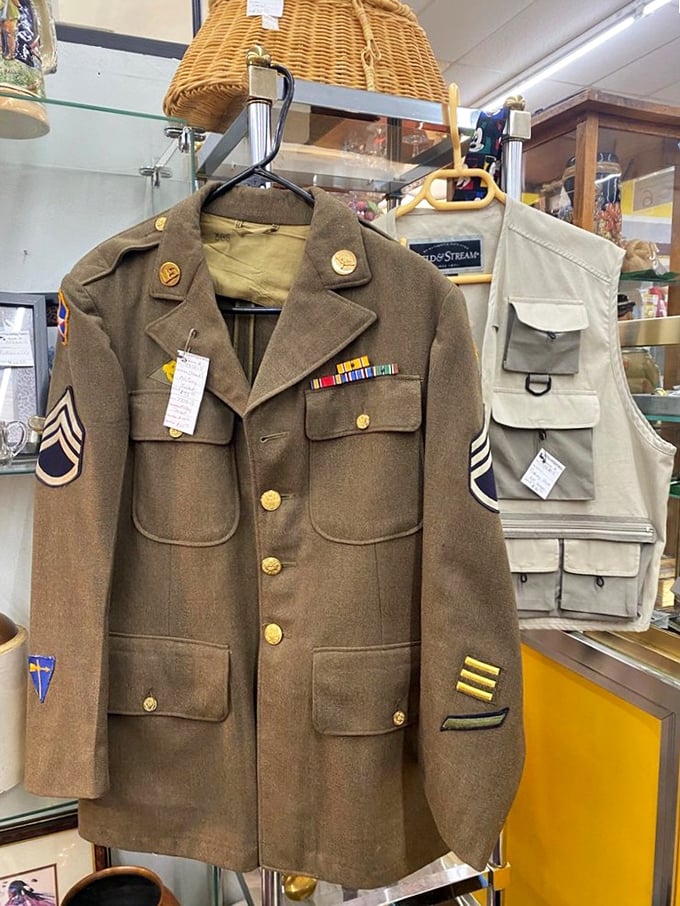 This WWII uniform isn't just clothing—it's a chapter of history waiting for someone to turn the page and continue its story.