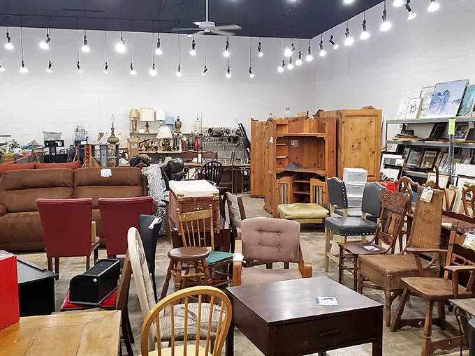 Furniture heaven awaits! This isn't just secondhand shopping; it's adopting pieces with stories already built in.