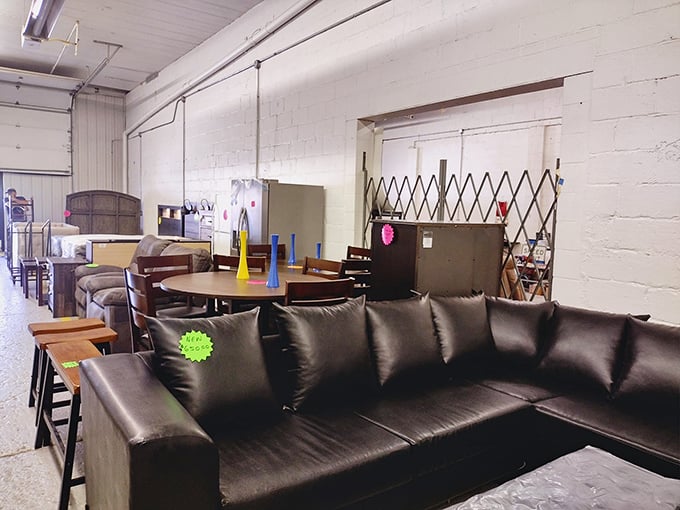 Not just furniture—possibilities. That sectional could be the backdrop to your next family movie night or the perfect spot for unexpected naps.