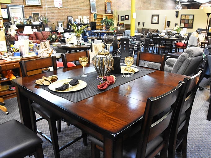 Furniture with more stories than your uncle at Thanksgiving—and probably more comfortable than his tales too.