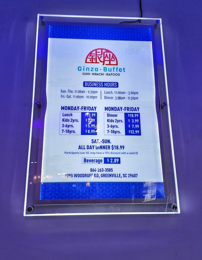 The menu board tells the whole story—affordable abundance that explains why the parking lot is never empty.