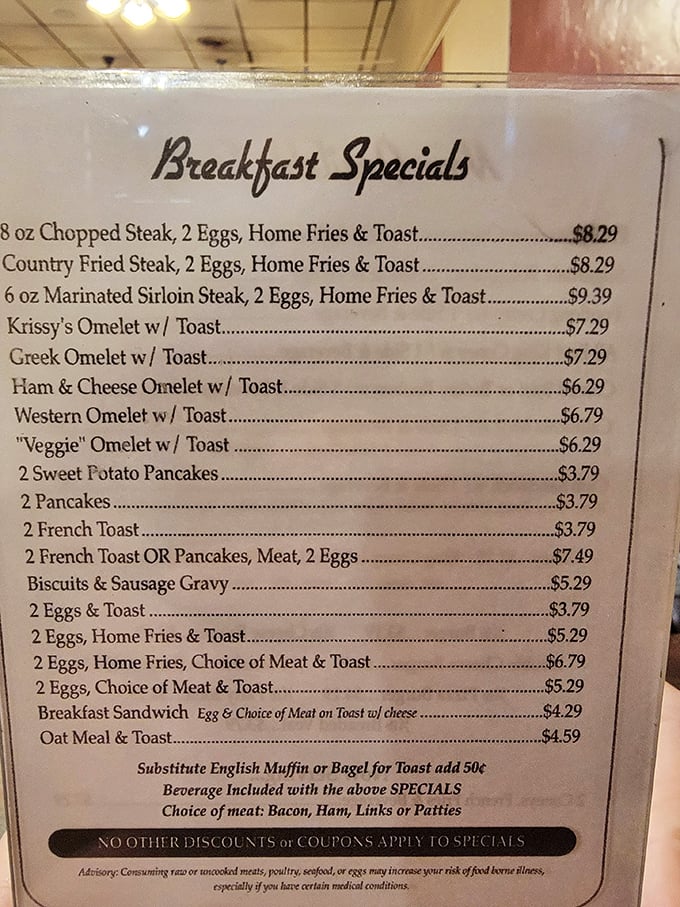 Breakfast specials that would make your grandmother proud. Simple, hearty fare that fuels Ohioans through workdays and weekends alike.