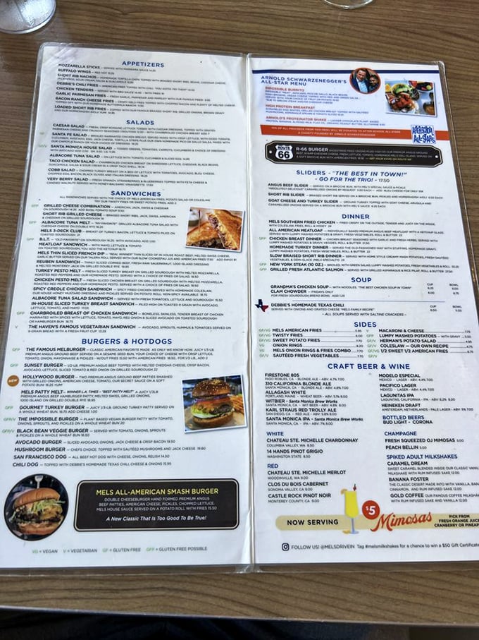 A diner menu should be like a good friend—reliable, full of stories, and always there when you need comfort in laminated form.