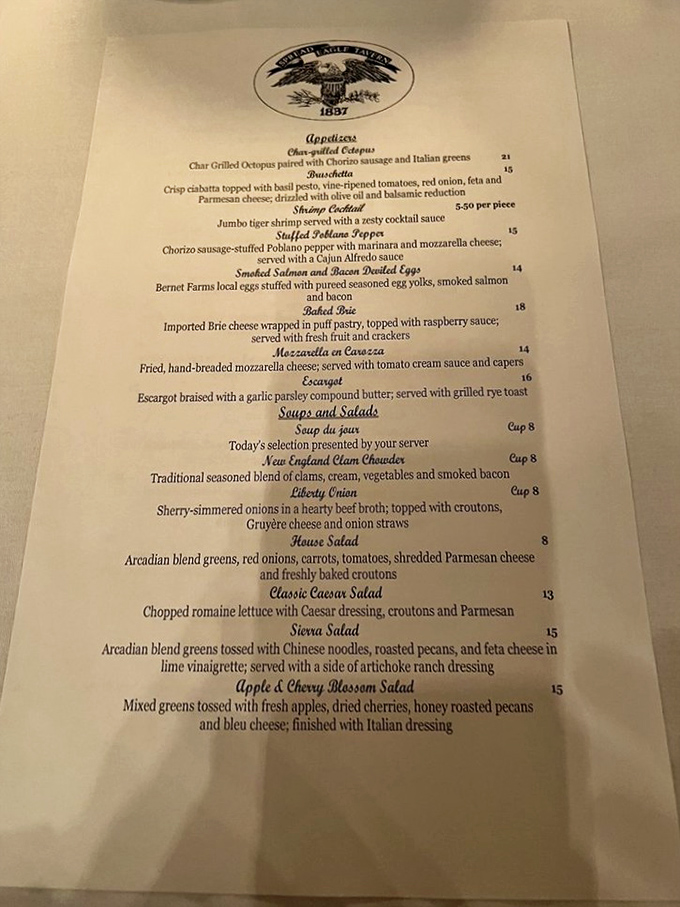 Every dish tells a story on this carefully crafted menu of American classics and refined favorites.