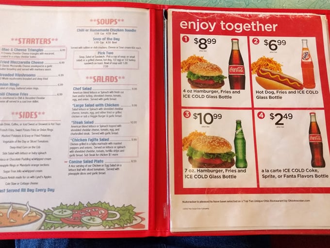 A menu that doesn't need fancy fonts or pretentious descriptions—just honest food that's stood the test of time in a community that knows good eating.