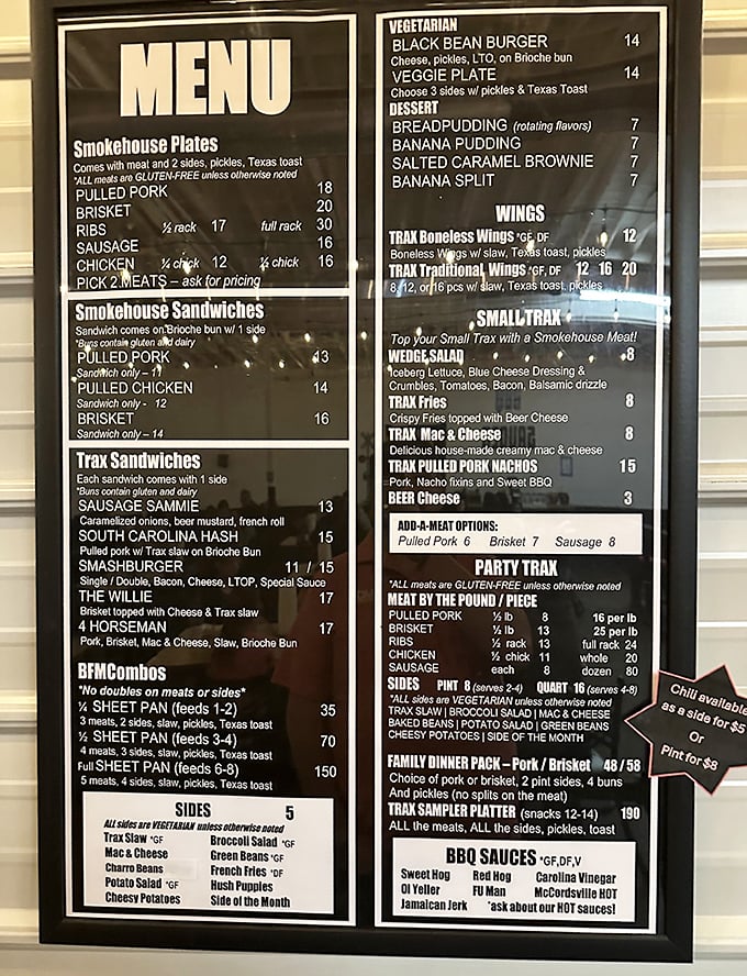 This menu isn't just a list of options—it's a roadmap to happiness. The "4 Horseman" sandwich might be the most delicious apocalypse ever conceived.