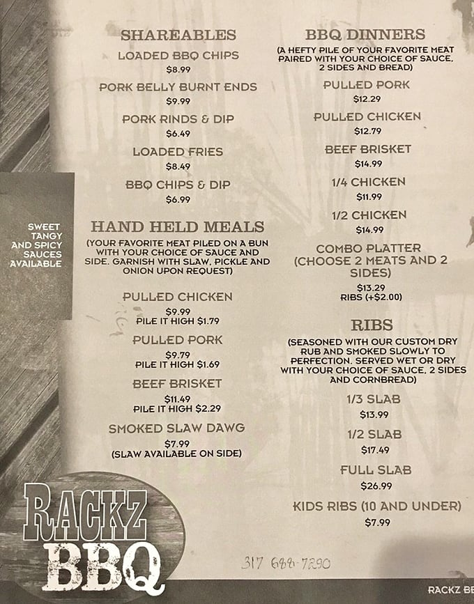 This menu isn't just a list of options—it's a roadmap to happiness. The "Pile It High" option feels like a personal challenge.