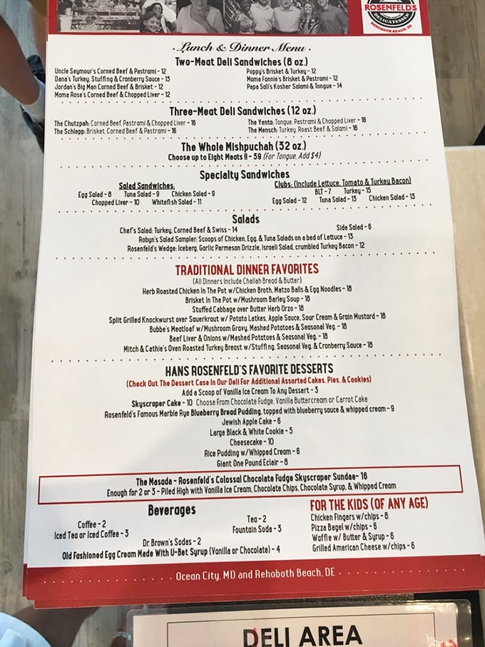 This isn't just a menu—it's a roadmap to happiness. The "Whole Mishpucha" isn't just a sandwich; it's a family reunion between bread slices.