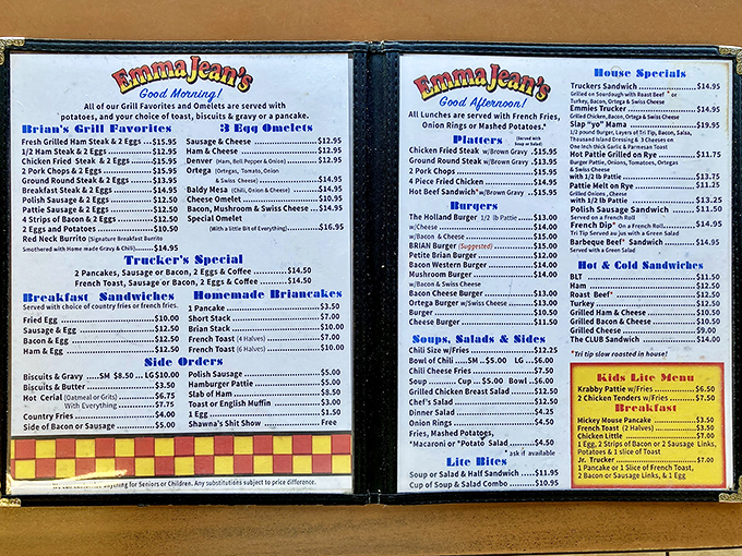 A menu that doesn't need fancy fonts or pretentious descriptions—just honest food that's been satisfying hungry travelers since before Instagram made food famous.