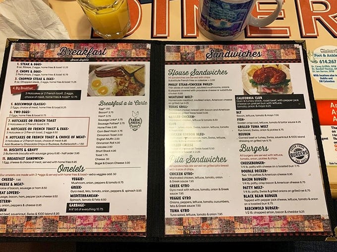 A menu that doesn't need fancy fonts or pretentious descriptions—just honest food that speaks the universal language of comfort.