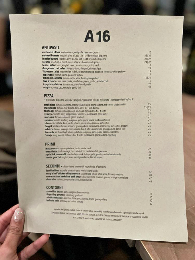 This isn't just a menu—it's a roadmap to happiness. Each item represents a delicious detour worth taking on your culinary journey.