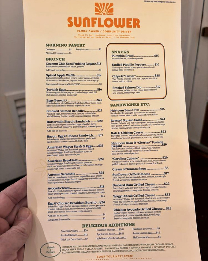 A menu that reads like poetry—where every dish promises a journey and the hardest part is choosing just one adventure.