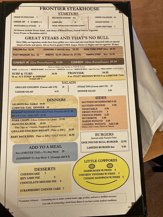 "GREAT STEAKS AND THAT'S NO BULL" isn't just clever marketing—it's a mission statement carved into every juicy bite.