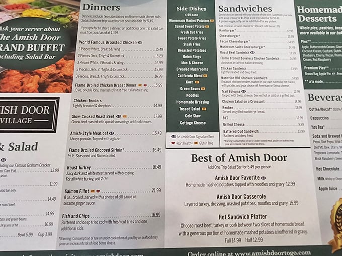 A menu that doesn't need fancy fonts or pretentious descriptions—just honest food that's been making Ohioans smile for generations.