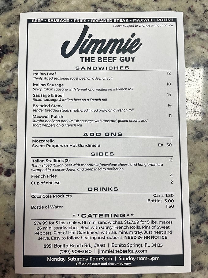 A menu of beautiful simplicity. No need for endless options when you've perfected these Chicago classics that speak directly to your soul.