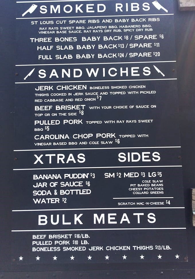 This menu isn't just a list of options—it's a roadmap to happiness. Notice how reasonably priced the journey is.