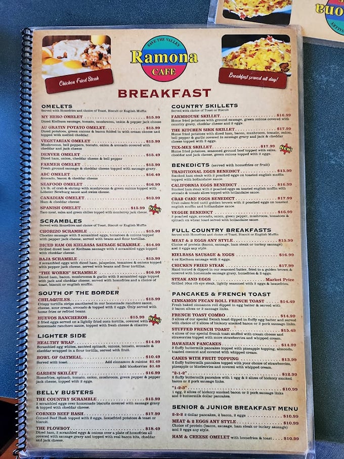 Choosing from this menu is like trying to pick a favorite child—impossible and likely to end with you ordering way more than planned.