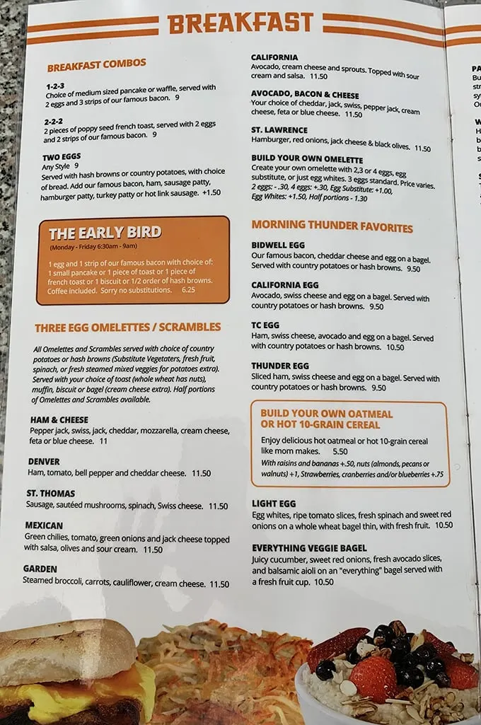 The menu reads like a love letter to breakfast classics, with combos that promise to vanquish even the mightiest morning hunger.