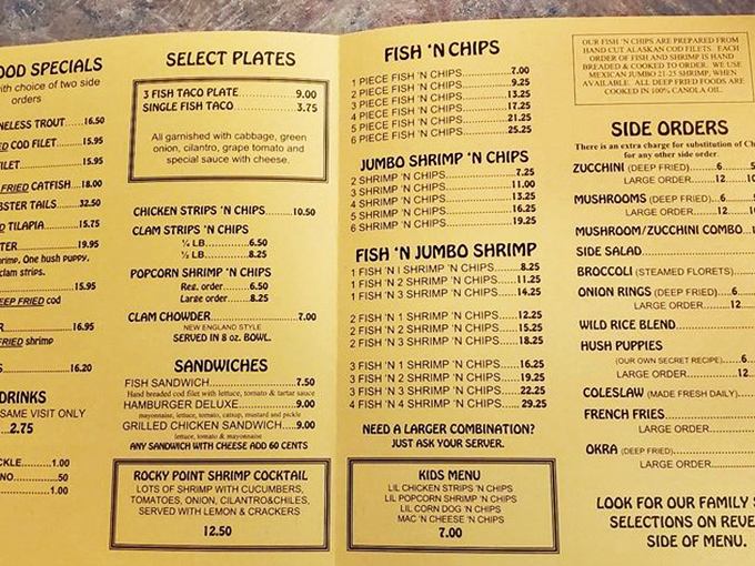 The menu reads like a love letter to seafood classics—no molecular gastronomy or deconstructed nonsense, just honest-to-goodness ocean treasures.