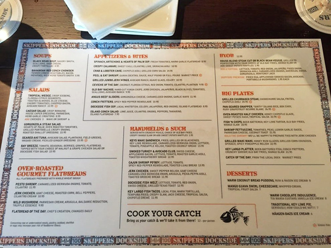 This menu reads like a love letter to the ocean—each item a potential new relationship waiting to be savored and remembered.