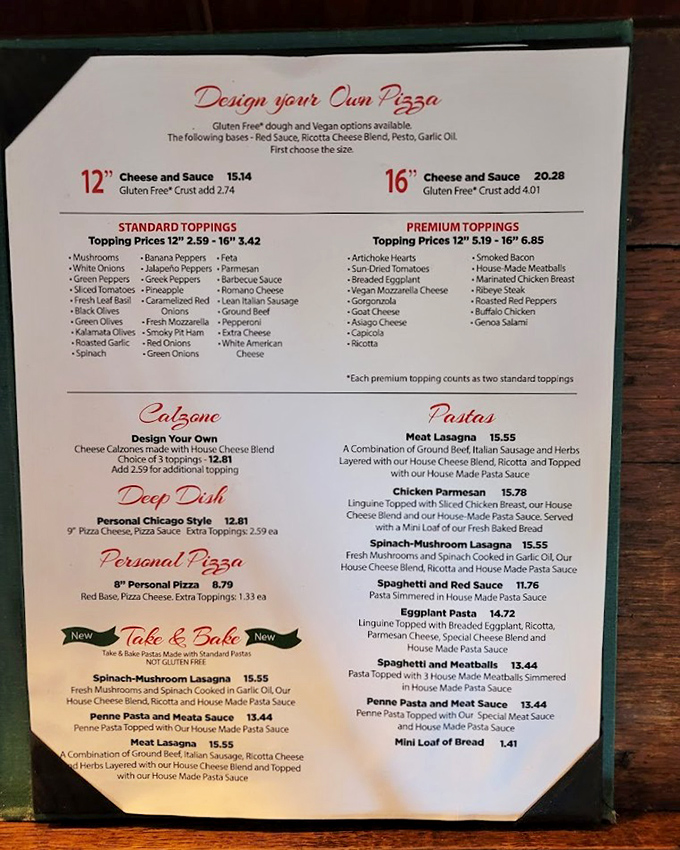 The menu reads like a love letter to carbs. Decision paralysis has never felt so delicious.
