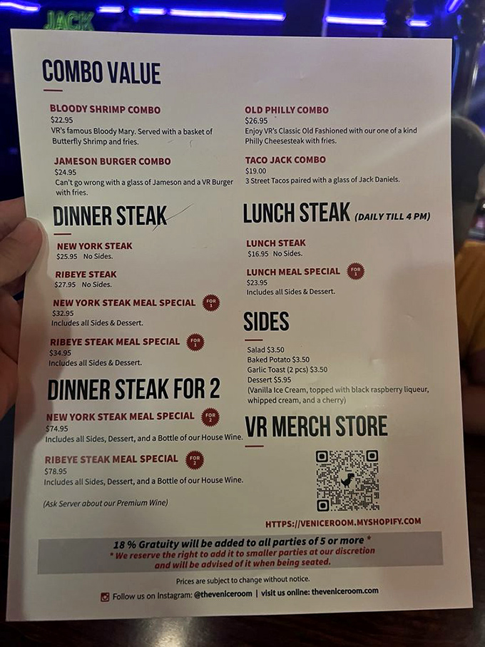 The menu reads like a love letter to carnivores – no foam, no deconstruction, just honest food that doesn't need a translator to understand.